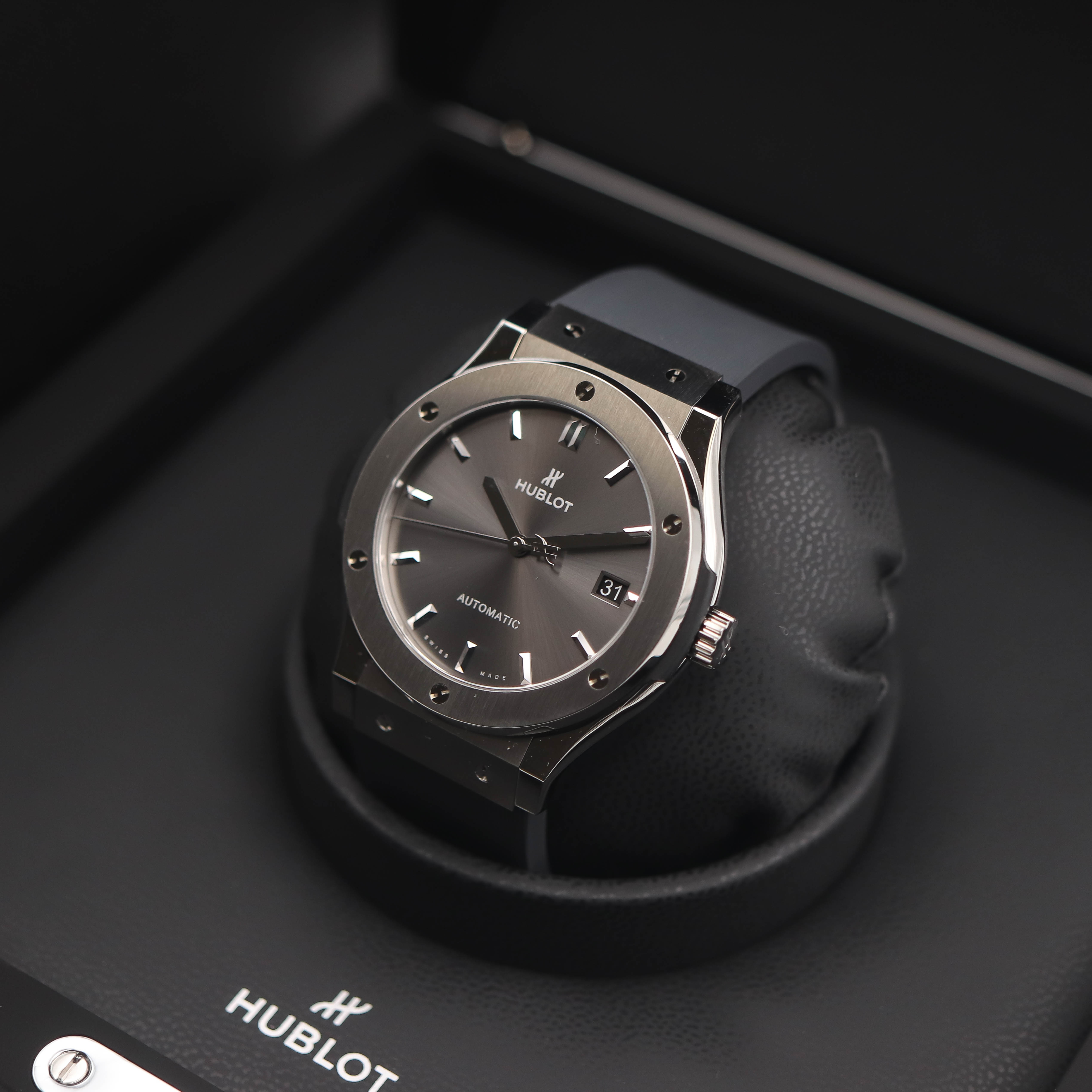 Classic Fusion 45 Racing Grey Titanium | Hublot | Chrono.lv